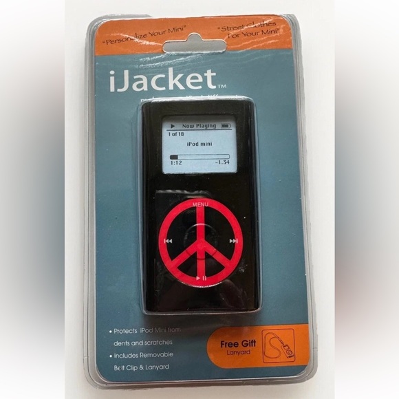 iJacket | Tablets & Accessories | Ipod Mini Case 4gb 6gb Red Peace Sign ...